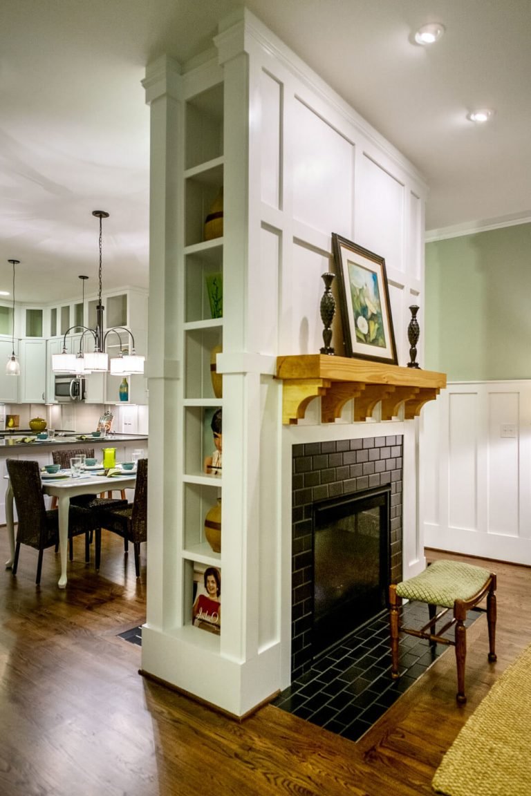 16 Gorgeous Double Sided Fireplace Design Ideas, Take A Look ! - Harp Times