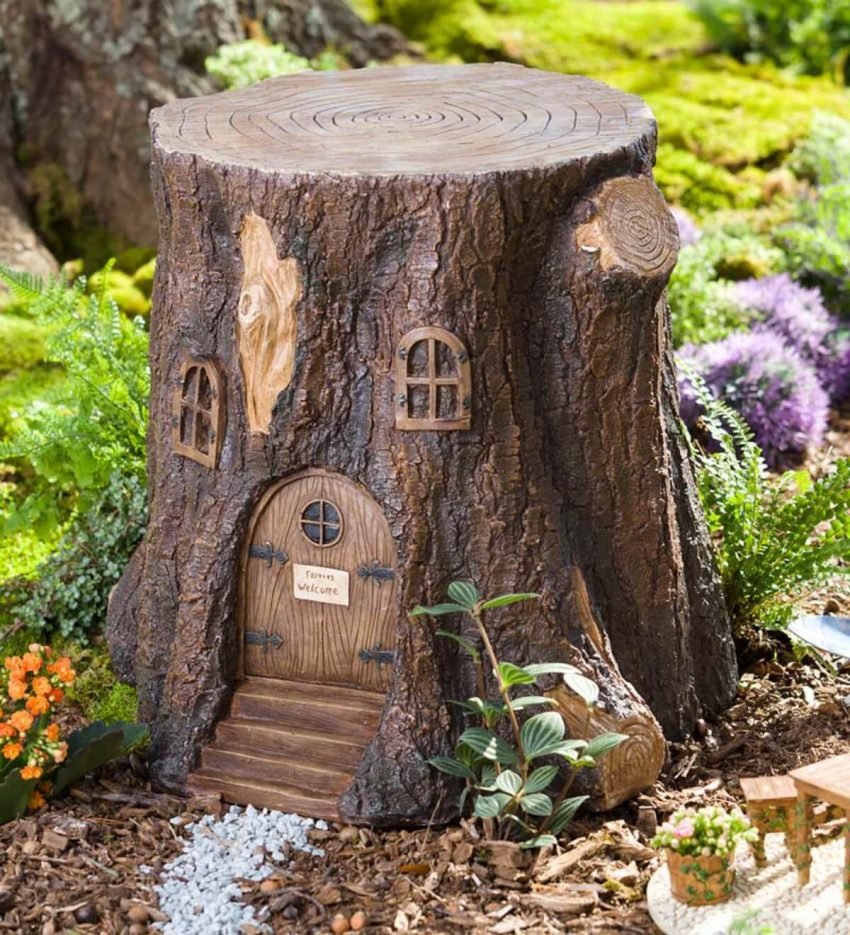 17 Creative Tree Stump Ideas That Will Blow Your Mind - Harp Times