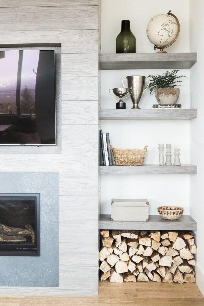 20+ Creative Firewood Storage Ideas To Keep Your Firewood Safe - Harp Times