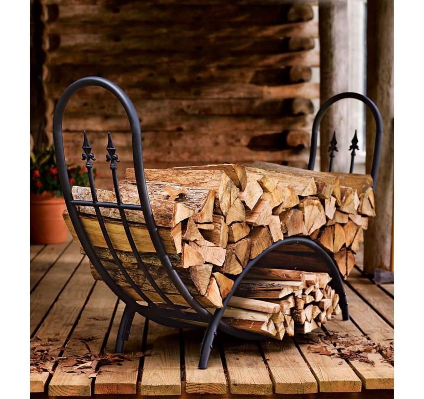 20+ Creative Firewood Storage Ideas To Keep Your Firewood Safe - Harp Times