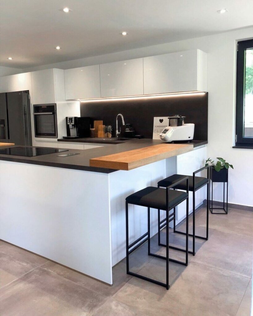 21 Amazing Kitchen Bar Ideas to Beautify the Kitchen - Harp Times