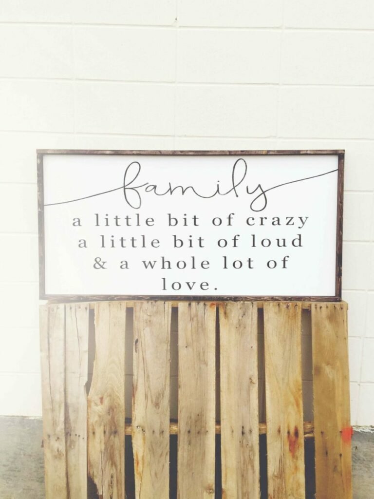 19 Most Creative Wooden Sign Ideas to Add Charm in the House - Harp Times